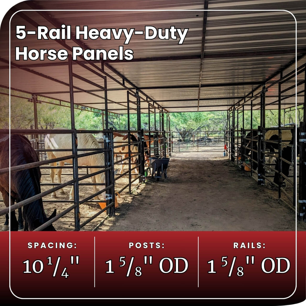 10x20 Stall Kit Add-On for Multiple Stalls – Seven Peaks Fence and Barn