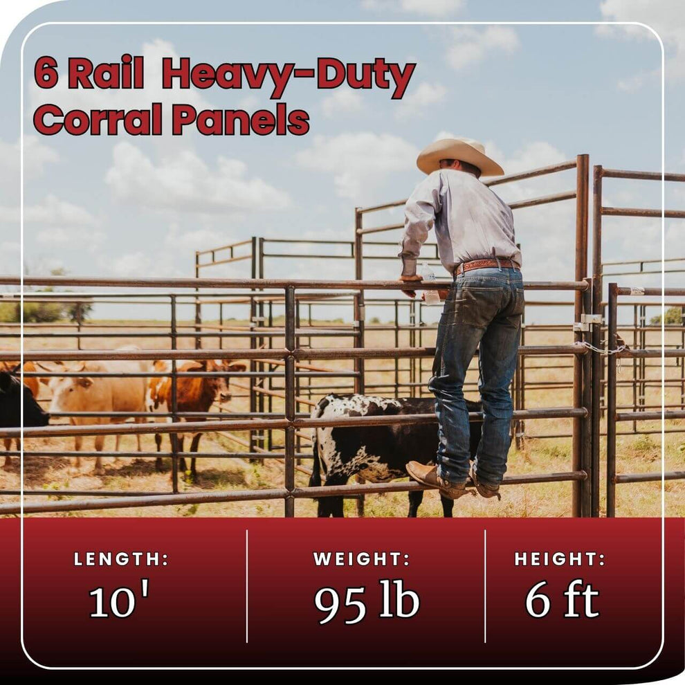 25-30 Head Cattle Working System-Heavy-Duty Corral Pannels – Seven ...
