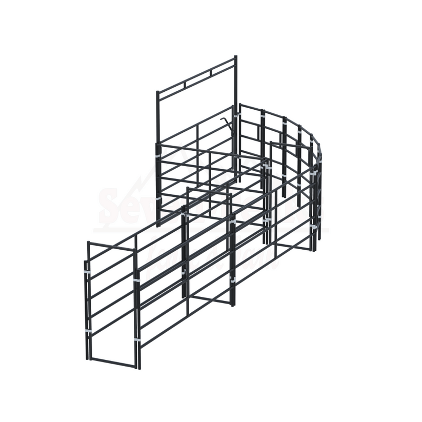 Cattle Working System - 90 Degree Sweep – Seven Peaks Fence and Barn