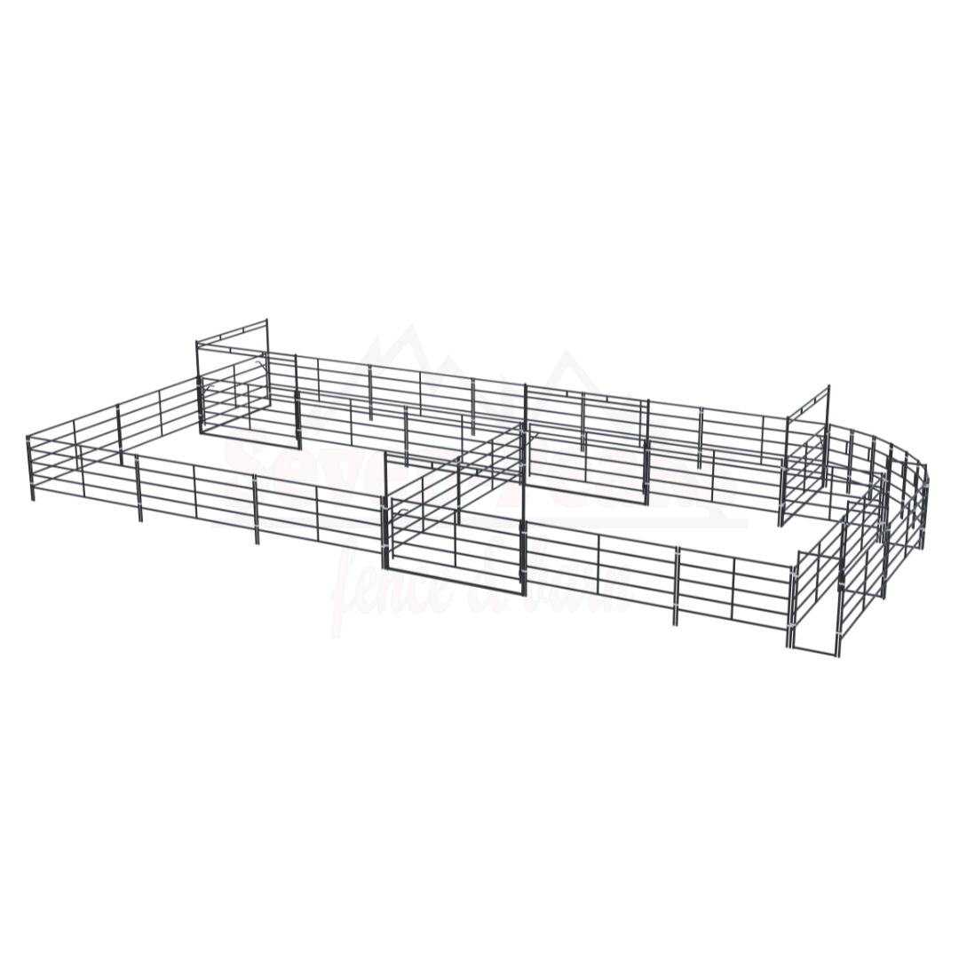 25-30 Head Cattle Working System-Heavy-Duty Corral Pannels – Seven ...