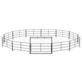 40, 50, and 60 ft Round Pen Kits-Install in an Afternoon-14ga Steel ...