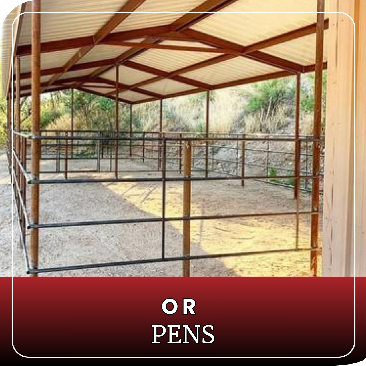 4 Rail Continuous Fence Panel-14 Gauge Steel-20 ft Panel – Seven Peaks ...