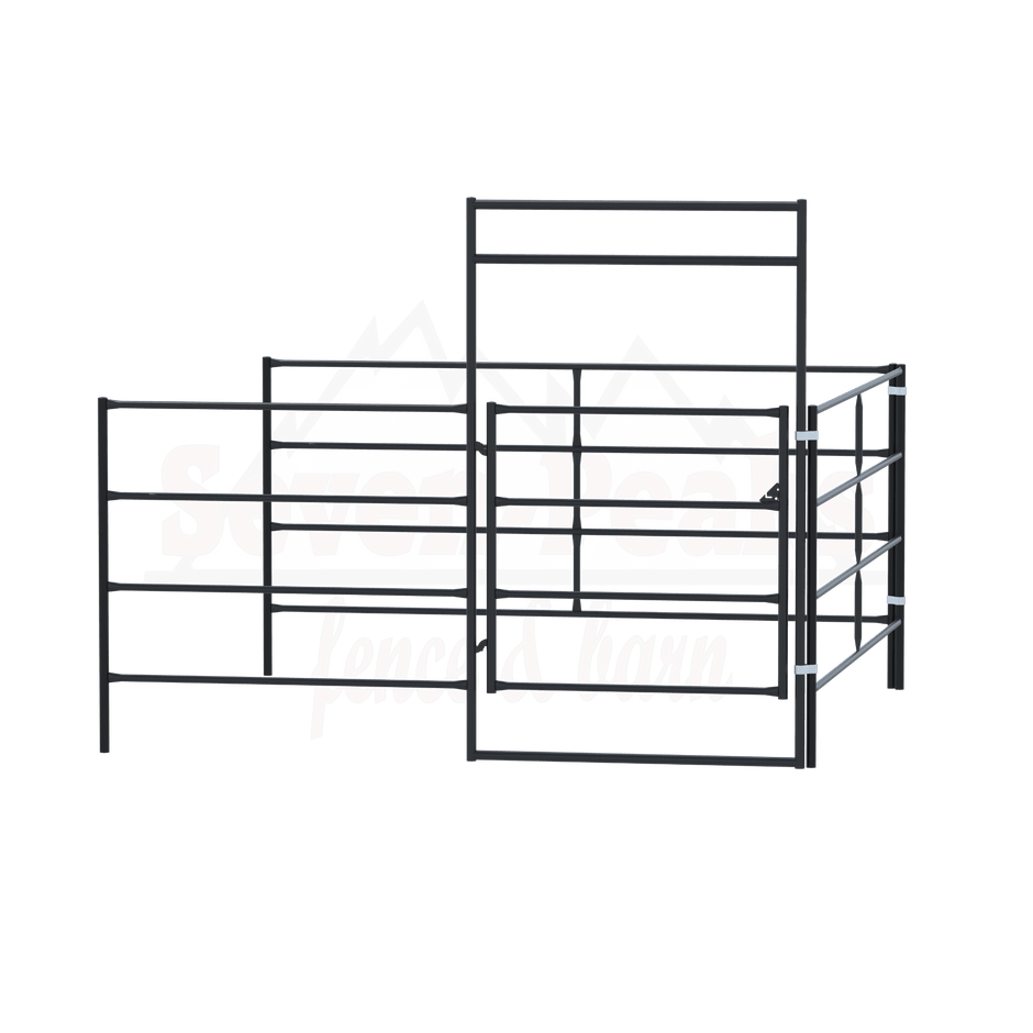 Horse Stall Kits | 14-Gauge Metal Horse Stalls – Seven Peaks Fence and Barn