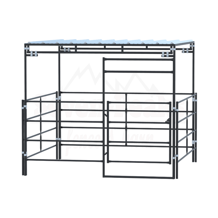 Horse Stall Kits | 14-Gauge Metal Horse Stalls – Seven Peaks Fence and Barn